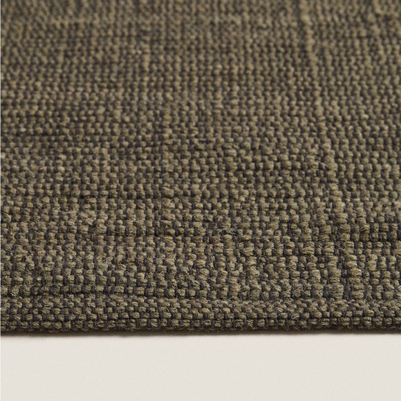 Zara | Other | Zara Home Wool And Cotton Area Rug | Poshmark